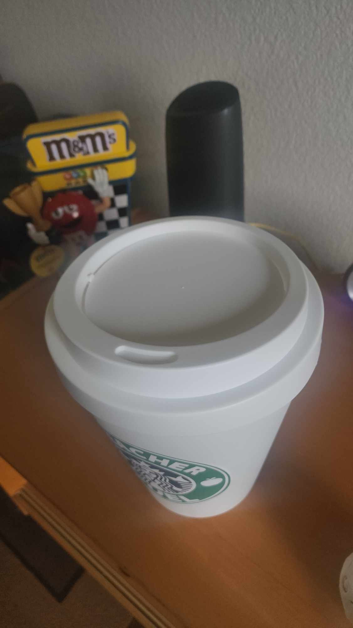 Customized/ STARBUCKS Coffee Cup Mini-trash Bin - Etsy