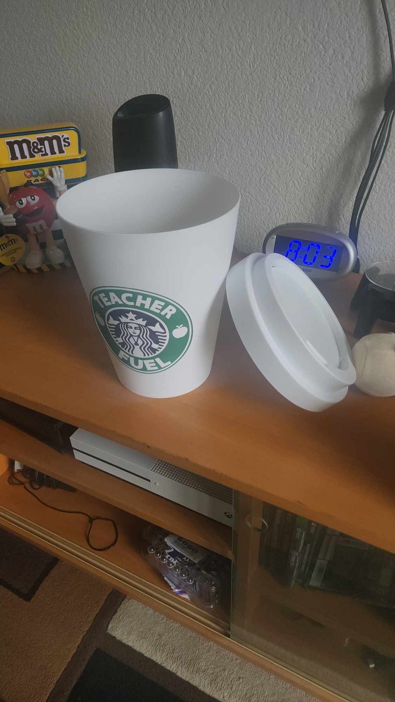 Customized/ STARBUCKS Coffee Cup Mini-trash Bin - Etsy