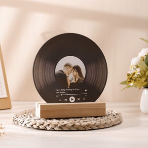 Personalized Photo Vinyl Record, Custom Music Record Plaque, Album ...