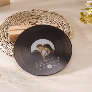 Personalized Photo Vinyl Record, Custom Music Record Plaque, Album ...