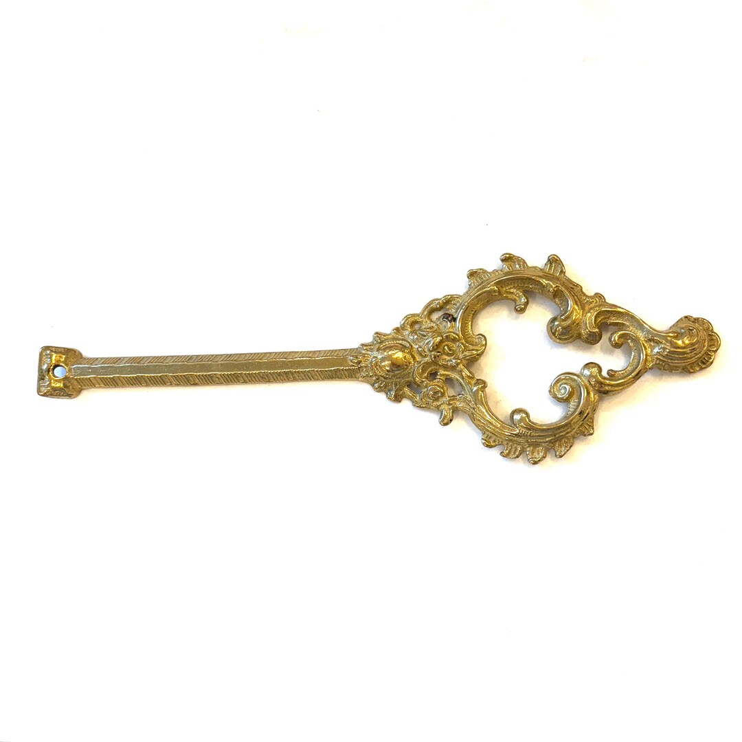 Antique Architectural Salvage Large Skeleton Key Wall Decor 11"x3" Gold ...