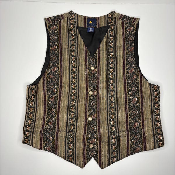 1990s Tapestry Vests - Etsy