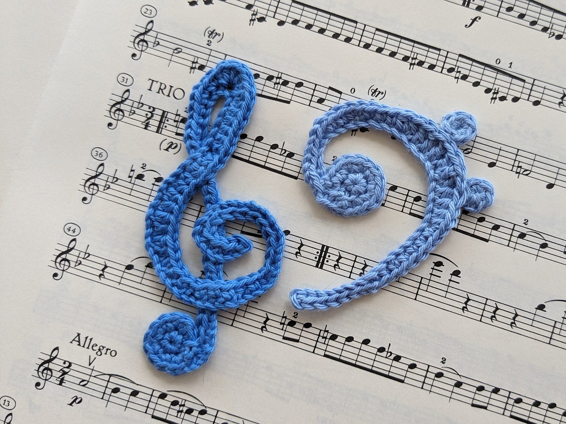 Music Crochet Bundle, PDF Crochet Patterns, English - Etsy