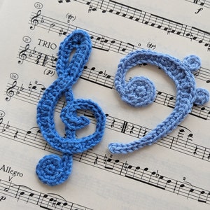 Music Crochet Bundle, PDF Crochet Patterns, English - Etsy
