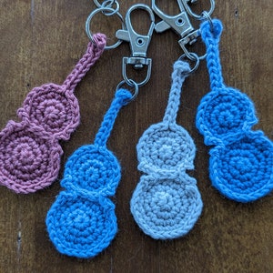 Mini Violin Keychain, PDF Crochet Pattern, English - Etsy