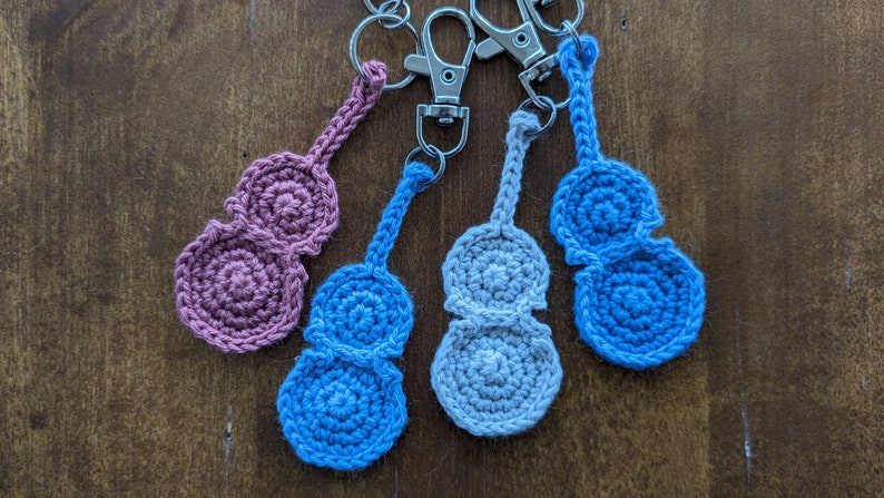 Mini Violin Keychain, PDF Crochet Pattern, English - Etsy