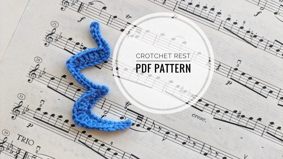 Crotchet Rest, PDF Crochet Pattern, English - Etsy