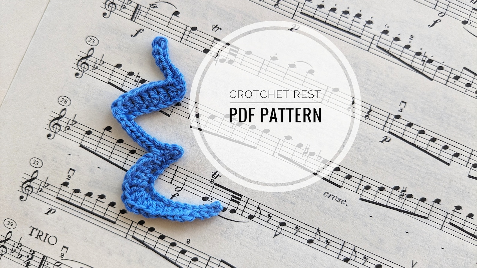 Crotchet Rest, PDF Crochet Pattern, English - Etsy