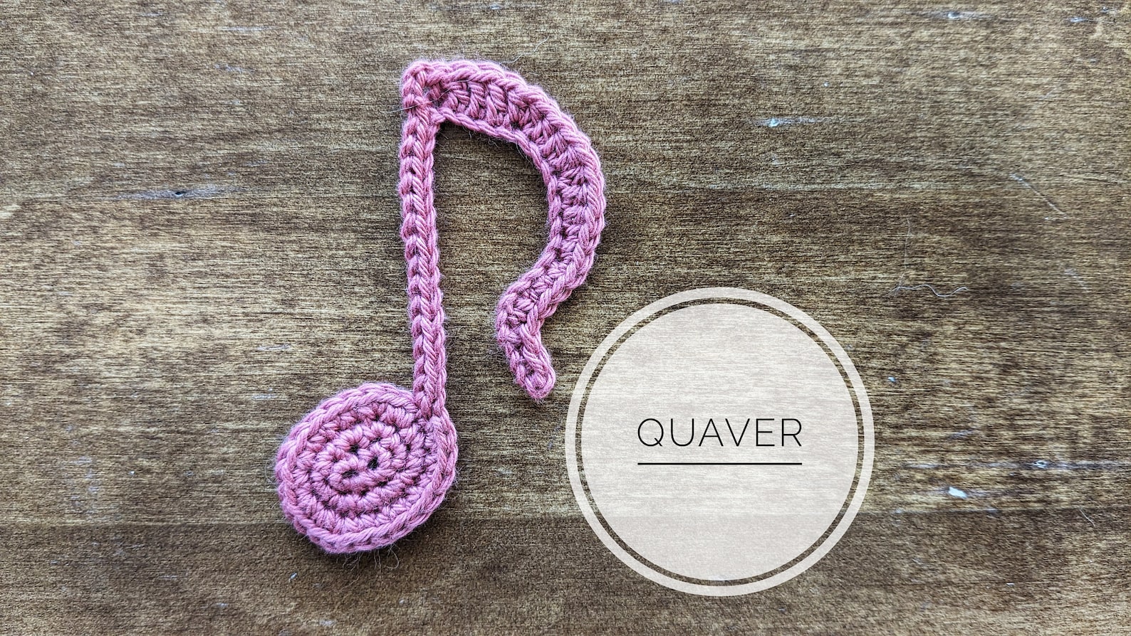 Crotchet, Quaver & Minim, PDF Crochet Pattern, English - Etsy