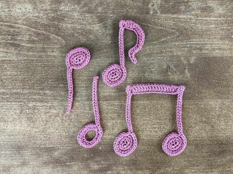 Music Crochet Bundle, PDF Crochet Patterns, English - Etsy