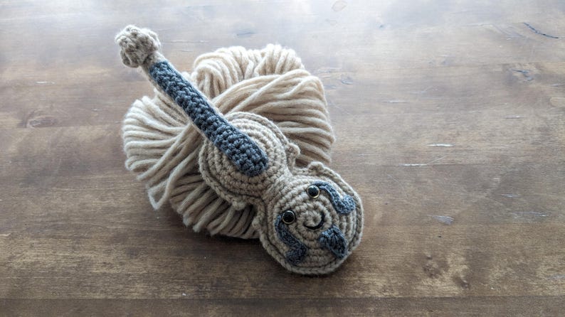 Violin Plushie, PDF Crochet Pattern, English - Etsy