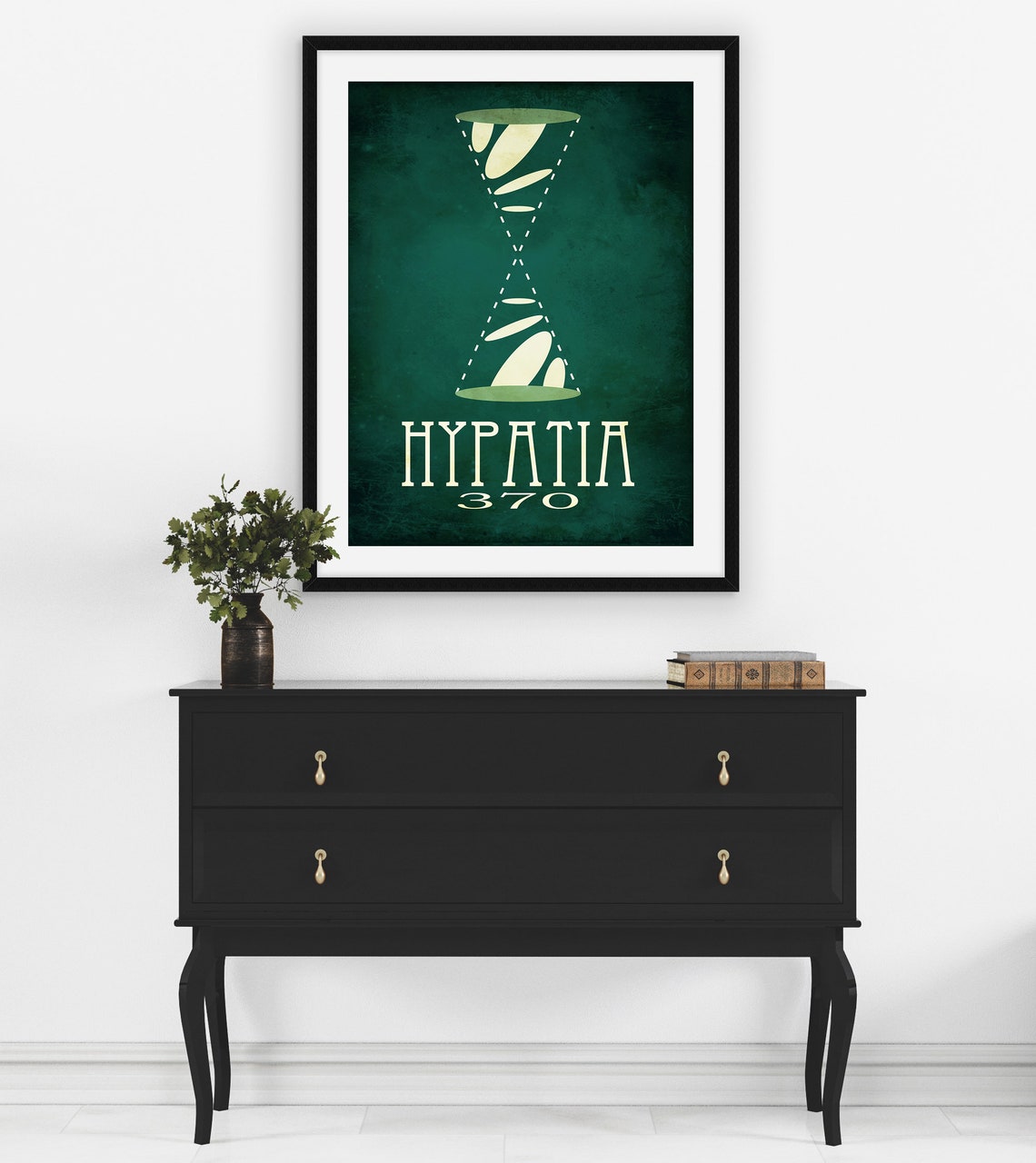 Hypatia Math Art Print Minimalist Graphic Art Educational - Etsy