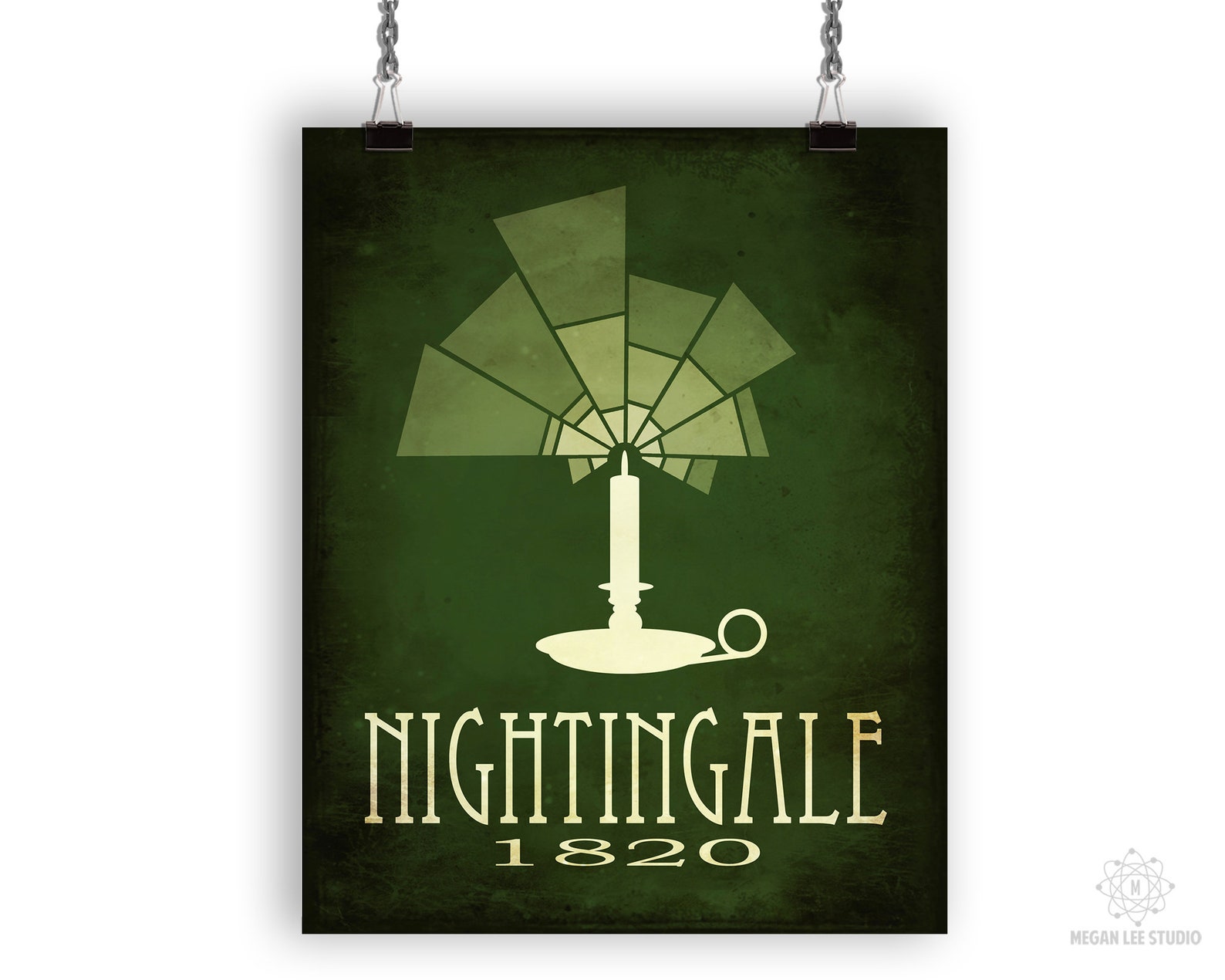 Florence Nightingale Art Print, Lady With Lamp, Medical Gift - Etsy