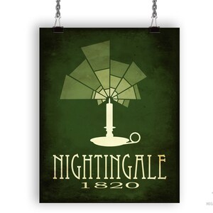 Florence Nightingale Art Print, Lady With Lamp, Medical Gift - Etsy