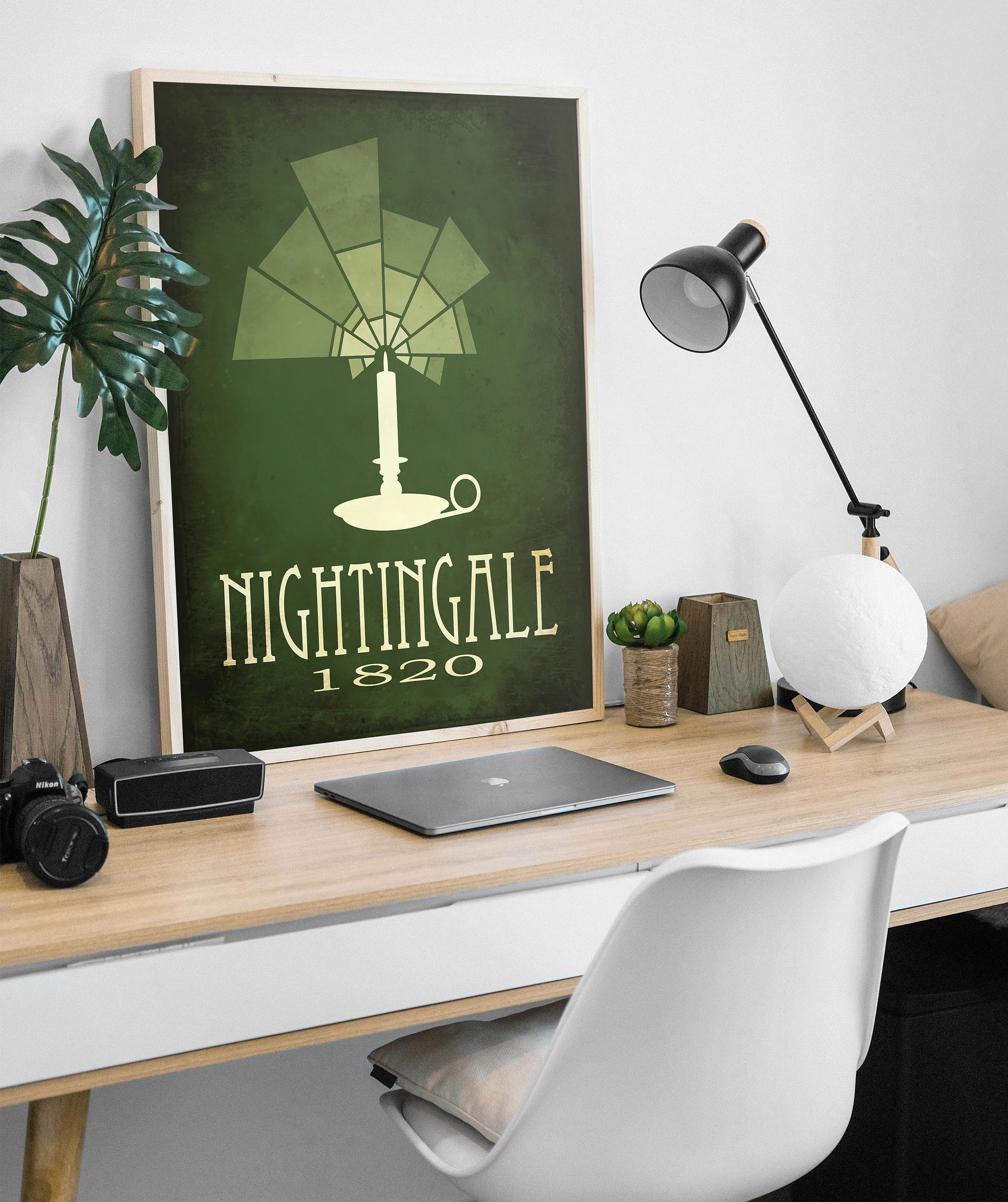 Florence Nightingale Art Print, Lady With Lamp, Medical Gift - Etsy