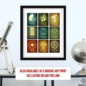 Katherine Johnson Math Art Print, Women in Science at NASA, Hidden ...