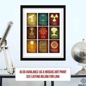 Richard Feynman Physics Gift, Physics Teacher Art, Science Gift ...