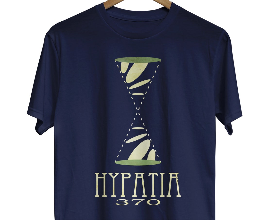 Hypatia Math T-shirt, Scientist Gift, Conic Sections Diagram - Etsy