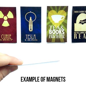 Inspirational Science Quotes - Set of Six Magnets, Stickers, or ...