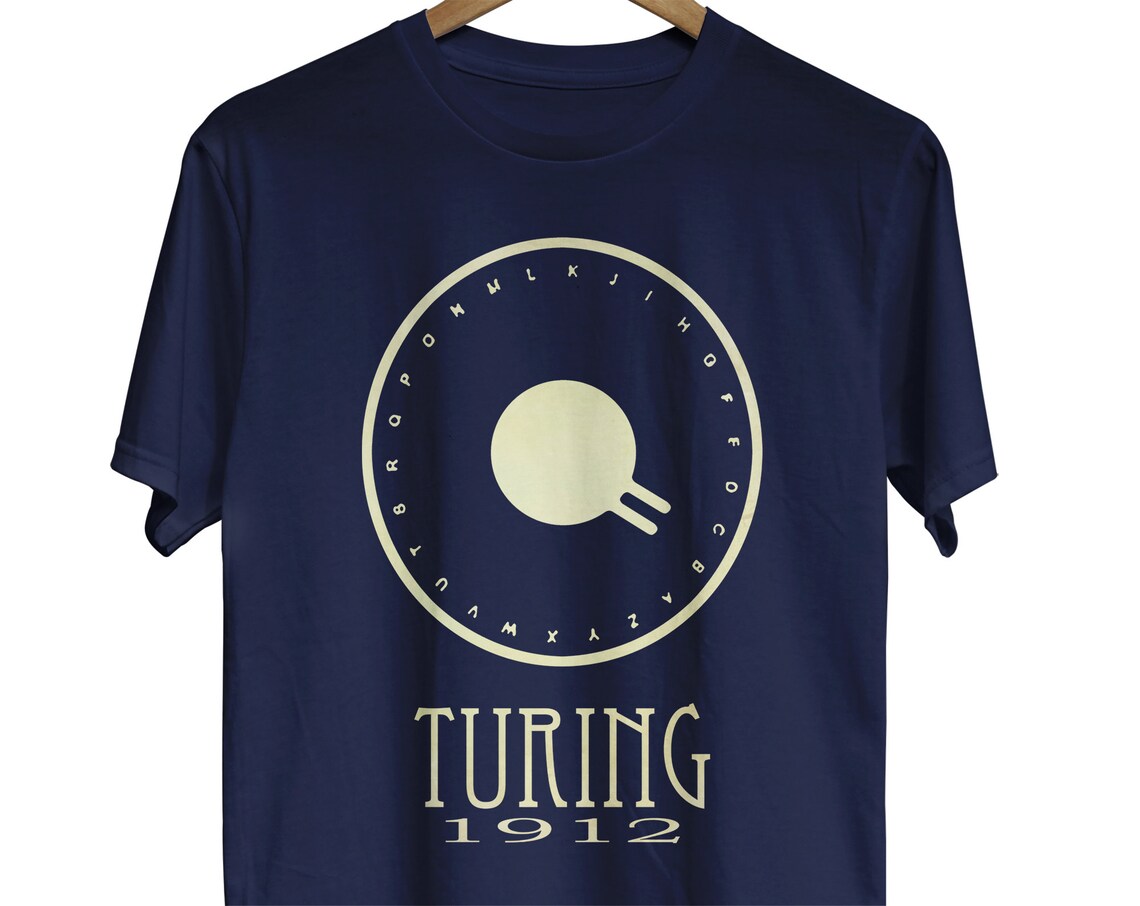Alan Turing Computer Science Shirt - Programmer Gift Teacher Shirt for ...