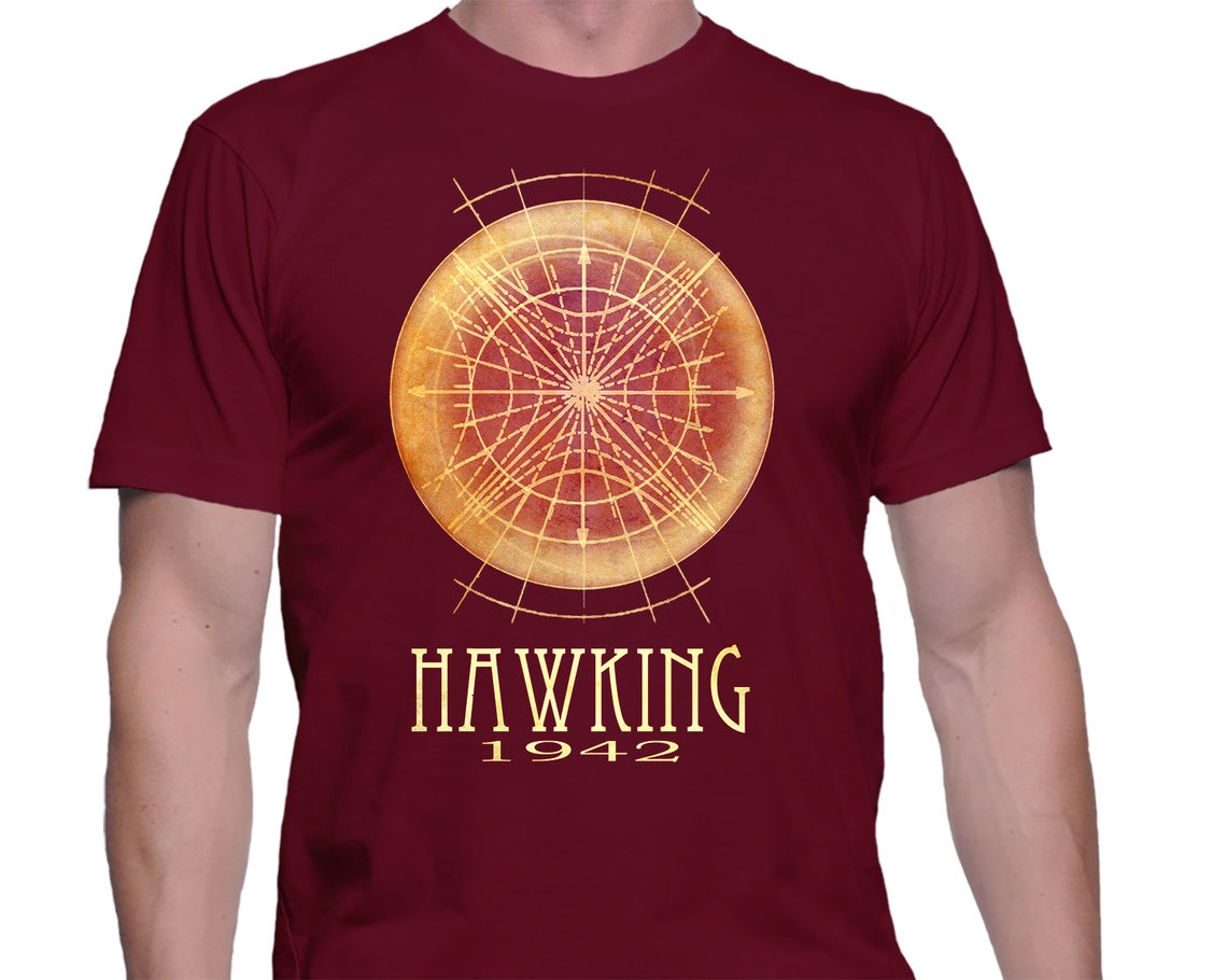 Stephen Hawking Tshirt Black Hole Outer Space Physics Shirt | Etsy