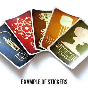 Physics Gift, Laptop Stickers, Fridge Magnets, Vinyl Decal, Office ...