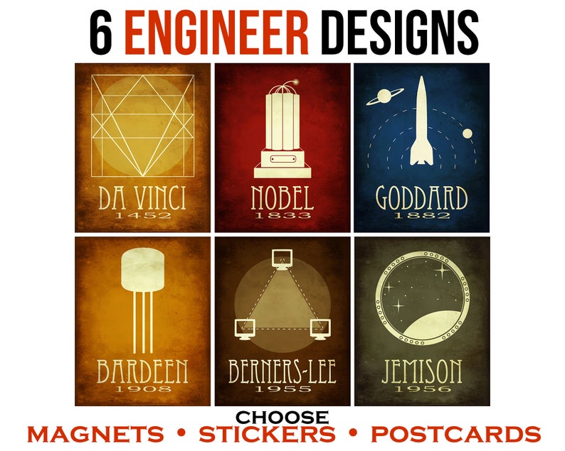 Vinyl Stickers Engineer Gift Laptop Stickers Science - Etsy Denmark