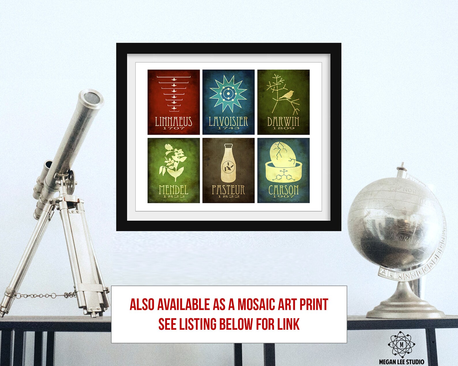 Carl Linnaeus Zoology Art Print Botany and Biology Gift - Etsy