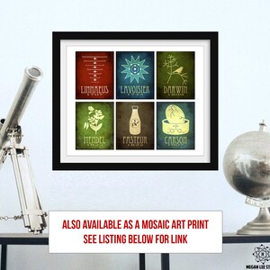 Carl Linnaeus Zoology Art Print, Botany and Biology Gift, Educational ...