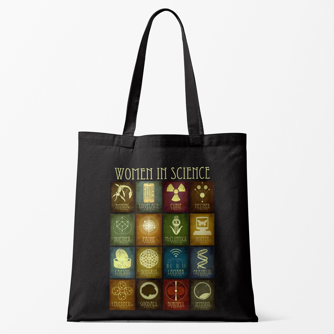 Women in Science Cotton Canvas Tote Bag, STEM Teacher Gift - Etsy