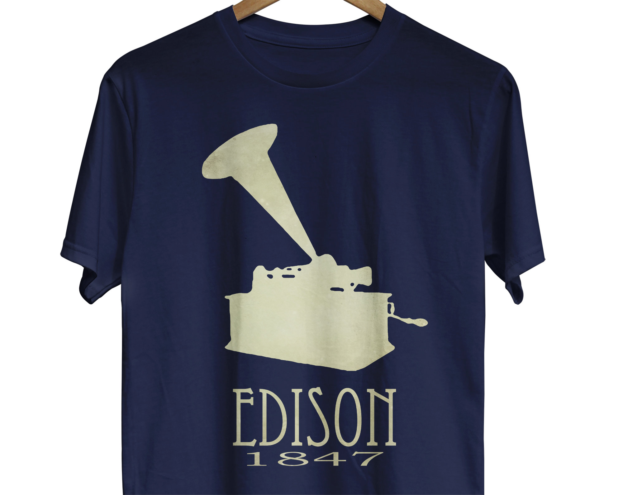 Thomas Edison Tshirt Inventor Shirt Phonograph Graphic Tee | Etsy