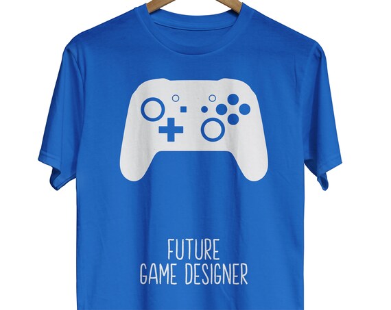 Gaming Tshirt Future Game Designer Gamer Tshirt Geek Graphic | Etsy