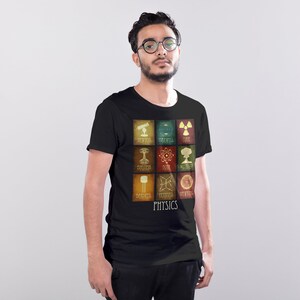 Physics History T-shirt, Scientist Graphic Tee, STEM Gift - Etsy