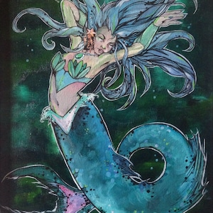 Mermaid She-ra Mermista for the Honour of Grayskull Giclee | Etsy