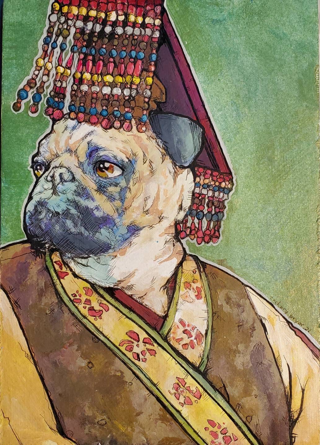Prints Art & Collectibles PUG British General of the Boxer Rebellion ...