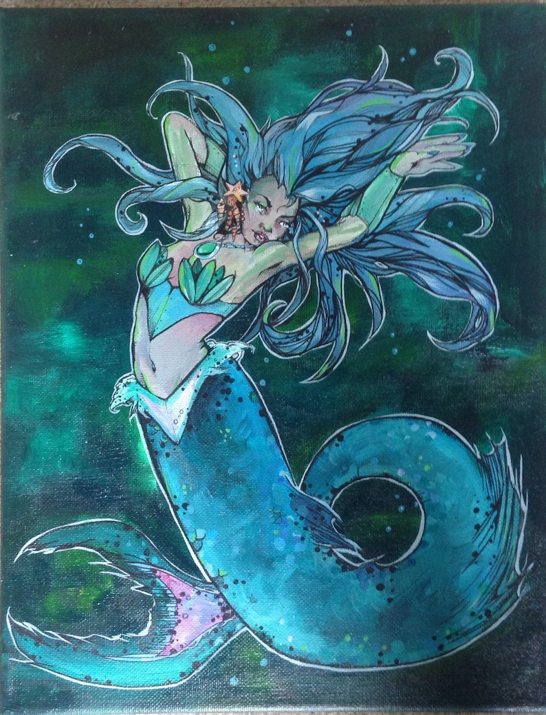 Mermaid She-ra Mermista for the Honour of Grayskull Giclee - Etsy