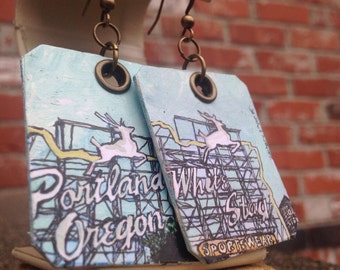 Portland Stag Sign - Etsy