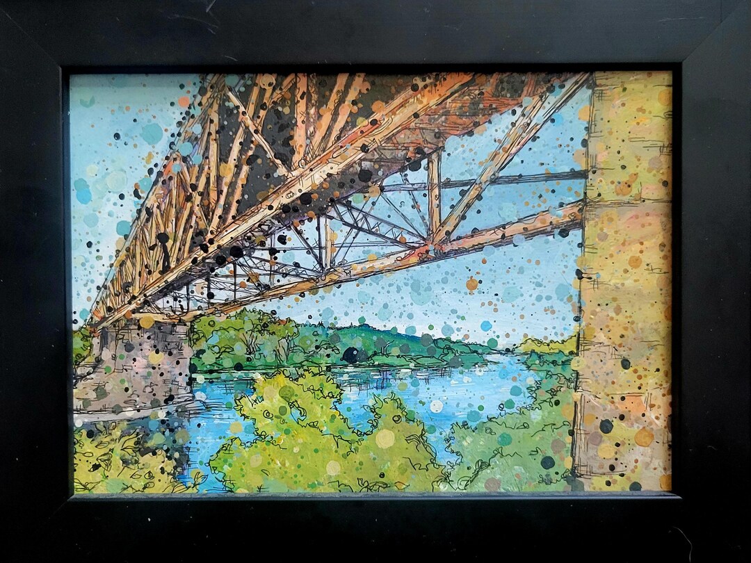 Sheridan Bangor and Aroostook Trestle - Railroad Tracks Framed Ashland ...