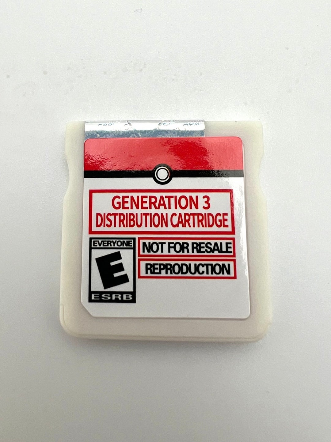 Pokémon Gen 3 Distribution Cartridge Not for Resale - Etsy