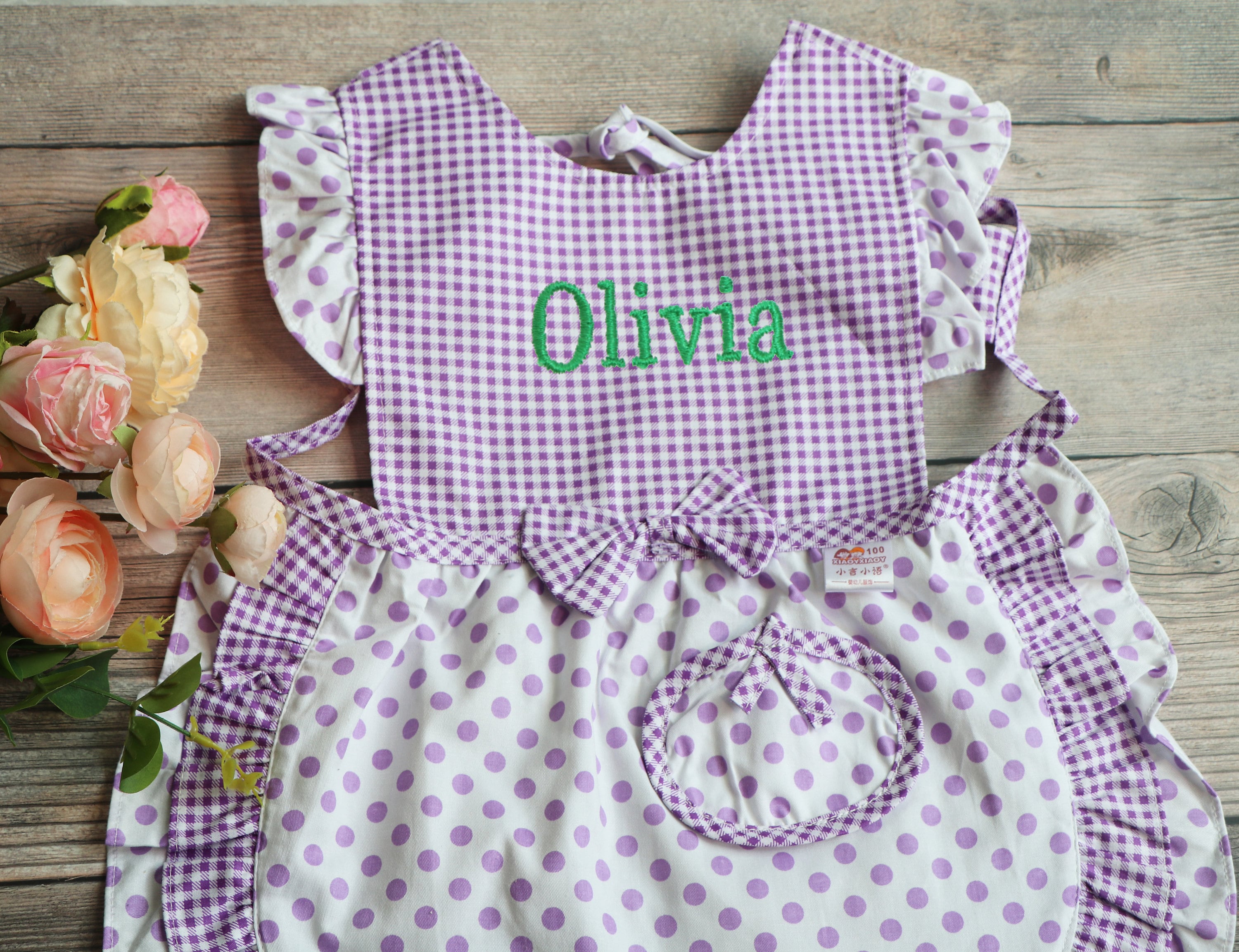 Cute Little Chef Apron. Aprons for Kids With Name Embroidery ...