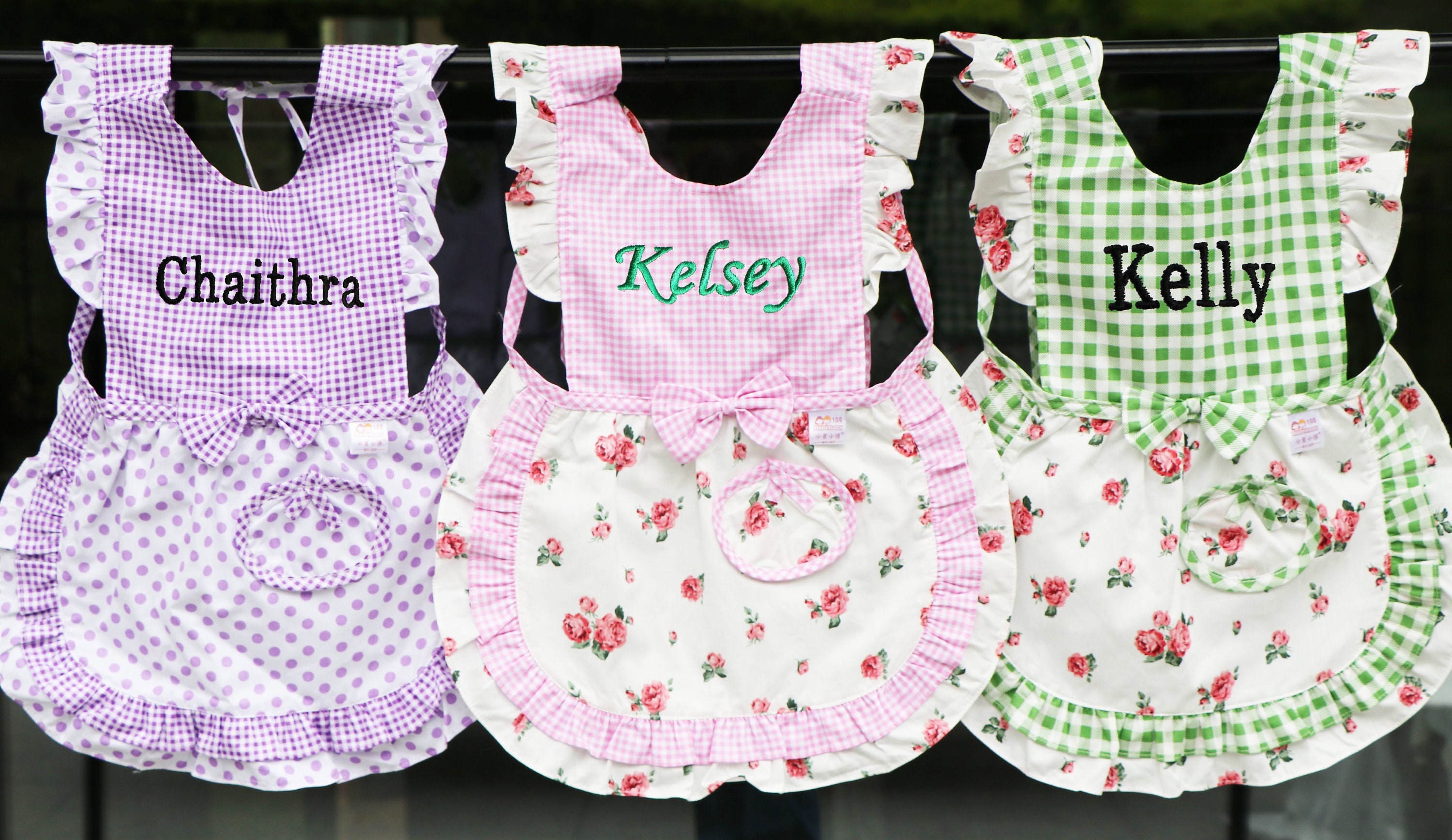 Cute Little Chef Apron. Aprons for Kids With Name Embroidery ...