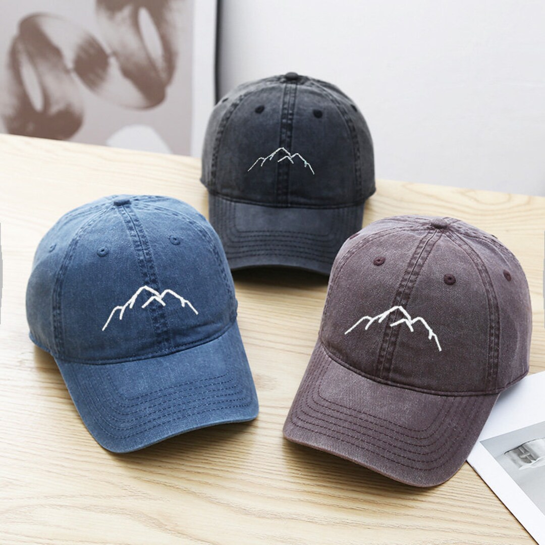 Mountain Hat, Mountain Range Baseball Hat, Baseball Cap,fall Hat ...