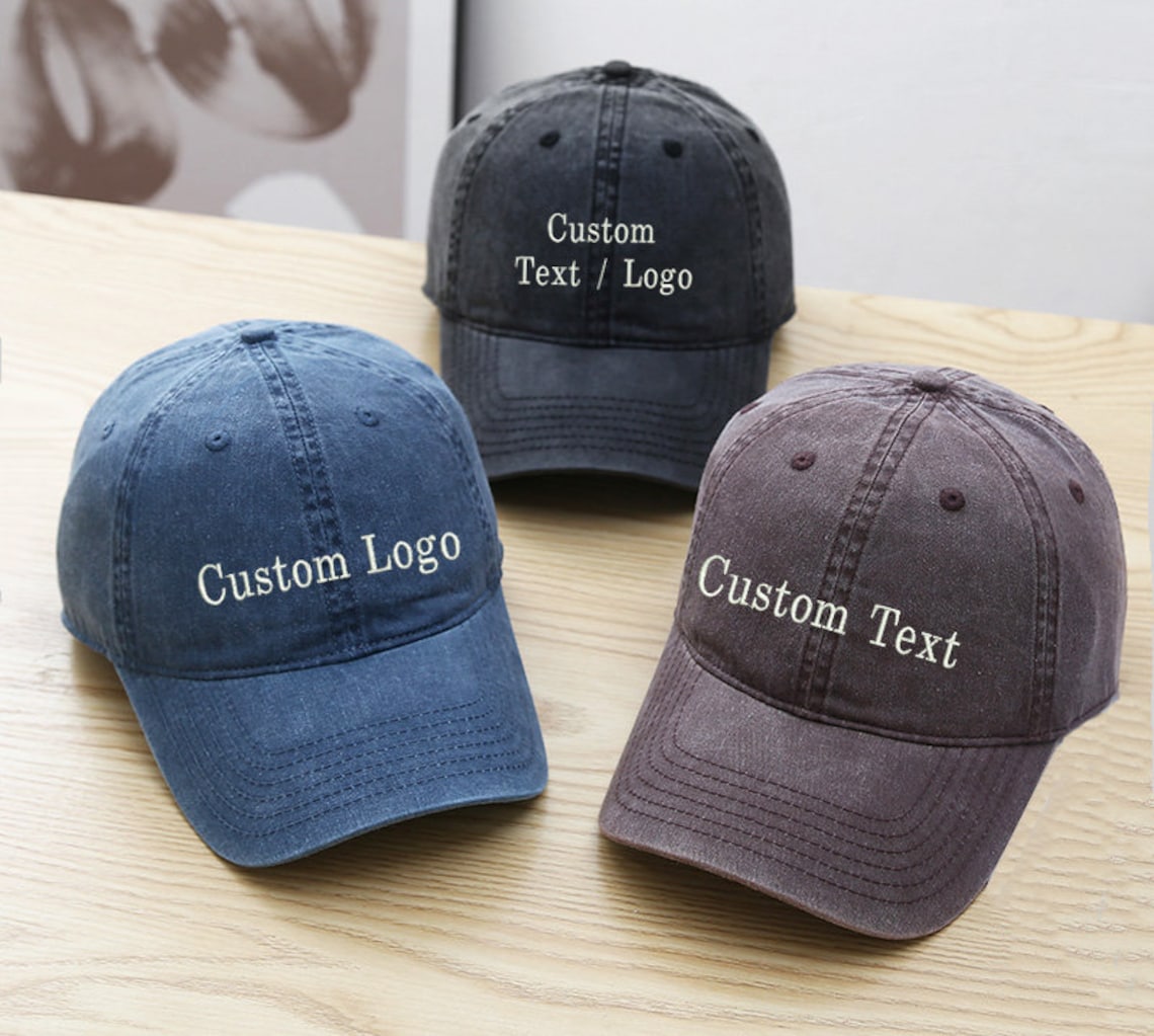 Coordinate Custom Hat, Embroidered Hat, Initial Cap, Personalized ...