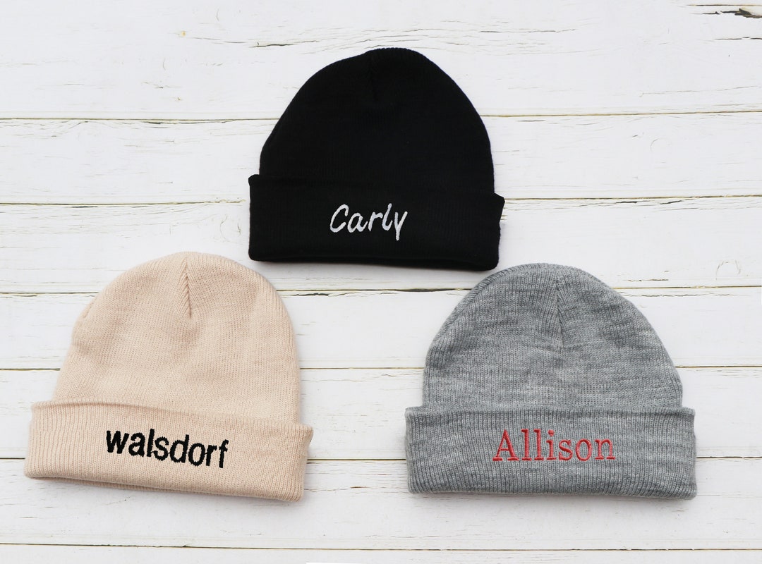 Custom Beanie Design Your Own, Personalized Beanie With Your Text/logo ...
