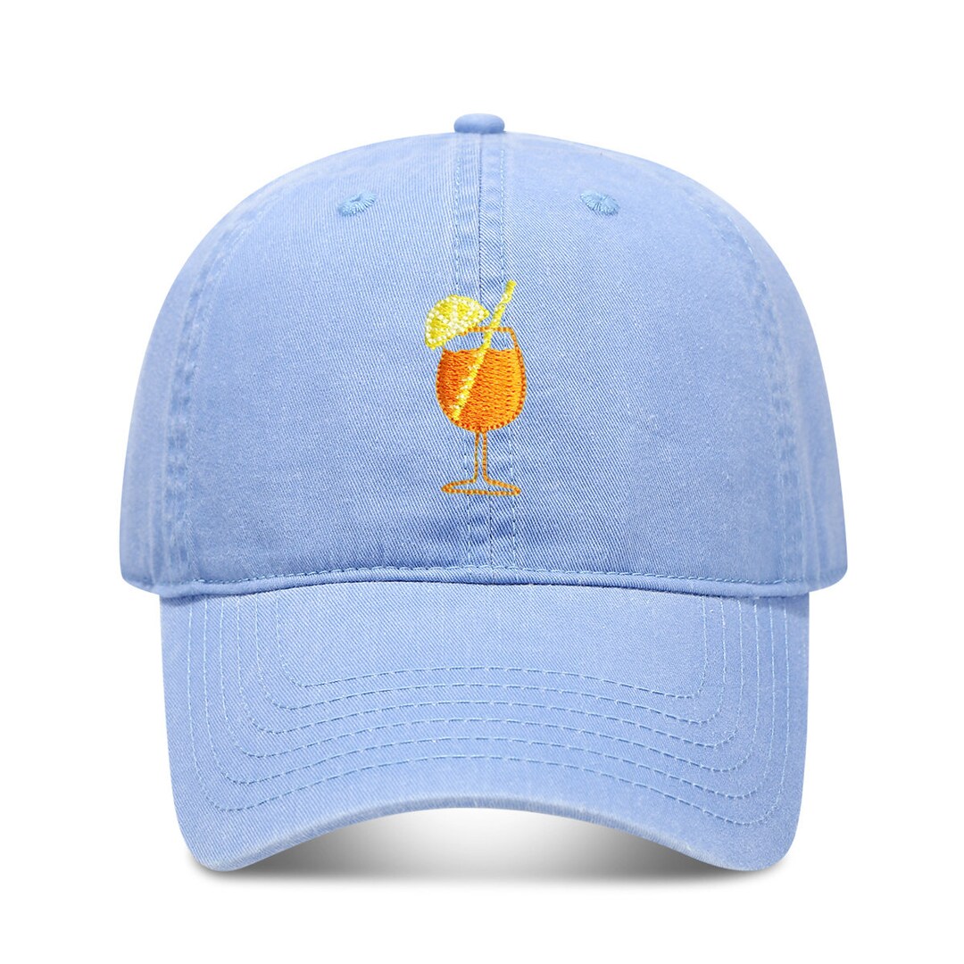 Spritz Hat,spritz Lover Hat,spritz Glass,embroidered Dad Hat,cocktail ...