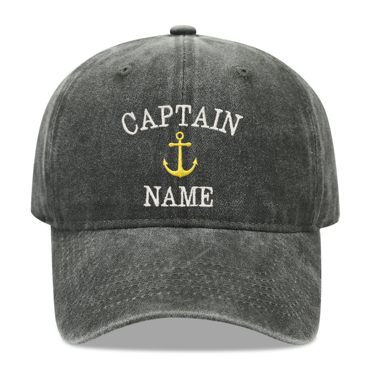 Captain Custom Embroidered Personalized CAPTAIN Dad Hat Add Your Name ...