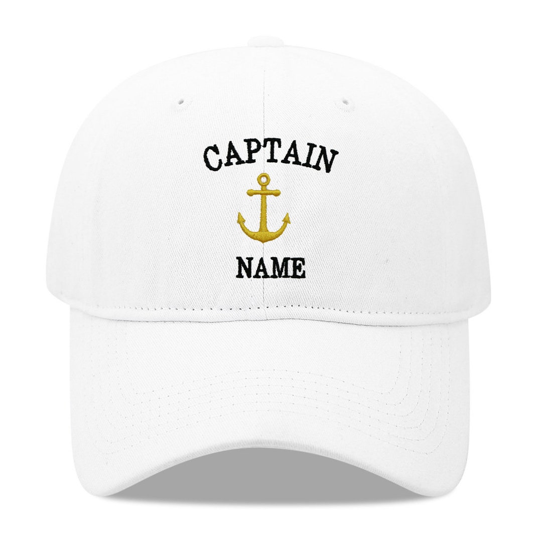 Captain First Mate Hat Unisex Custom Baseball Caps Crew Personalized ...