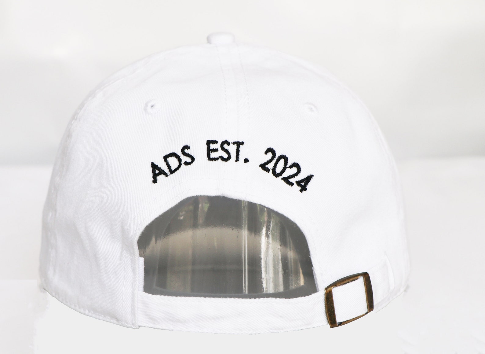Add Name or Text to Back or Side of Baseball Cap | Back of Hat ...