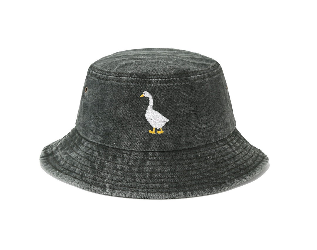 Cotton Cap Duck Embroidery Design | Embroidered ,vintage Washed Out ...