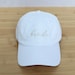 Add Name or Text to Back or Side of Baseball Cap Back of Hat Embroidery ...